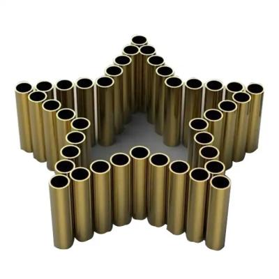 China ASTM C22000 H62 Thin Walled Brass Tube 89-91% Copper Precision Straight Pipe for sale