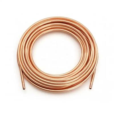 China ASTM C12200 H65 H63 H62 Copper Pipe for Air Compressor - Seamless Hollow Tube with 65% Copper Content for sale