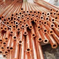 China Custom Size 99.9% Pure Copper Pipe ASTM C10100 C10200 C11000 for Industrial Use for sale