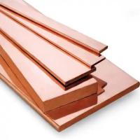 China 99.9% Pure Beryllium Copper Bus Bar C1100 C1200 C1220 Flat Square Solid 20x2mm to 200x20mm for sale