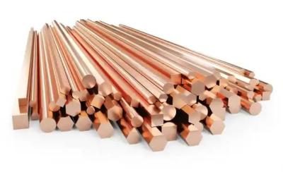 China 1/4 Hard Solid Copper Bar 6mm-200mm C10045 C14500 C1220 Alloy Rod | Corrosion Resistant Industrial Grade for sale