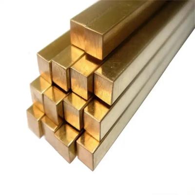 China 20x20mm Square Copper Bar H90 H96 Pure Copper Rod Round Flat Hex 6mm-200mm for sale