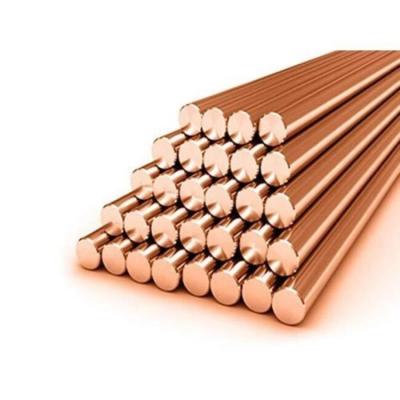 China ASTM Pure Copper Rod Round Bar C11000 C12200 200mm Diameter High Conductivity for sale