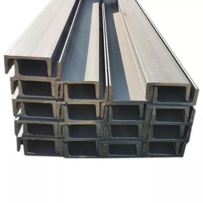 China Stainless Steel U Channels C Channels 304 316L 2205 2507 for Construction 6000mm Length for sale