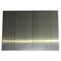 China 304 Stainless Steel Sheet 0.3-60mm Thickness 1000mm Width Hairline Finish Tolerance 0.05 for sale