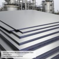 China 317L Stainless Steel Sheet 0.8mm-50mm Molybdenum Enhanced Sulfuric Acid Resistant for Chemical Processing for sale