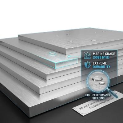 China Mirror Polished Reflective 1060 1070 Pure Aluminum Sheet Plate 0.3mm-3.0mm for Interior Wall Cladding Decoration for sale