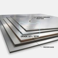 China 316Ti 1.4571 Titanium Stabilized Stainless Steel Sheet Plate 0.5mm-12mm 2B Finish for Chemical Equipment Heat Exchanger for sale