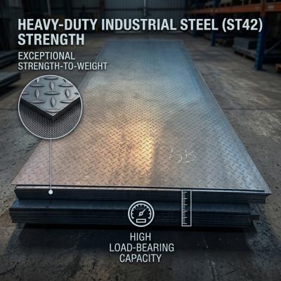 China Boiler Steel Plate P265GH EN 10028-2 6mm-120mm Pressure Vessel Carbon Steel For Heat Exchanger Tank for sale
