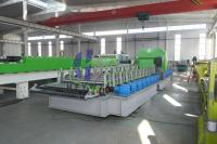 China 1110 Glazed Tile Production Line 16 Roll Forming Stations 11kw Servo Motor PLC Control for sale