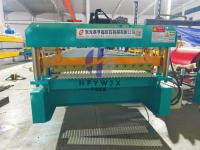 China Small Corrugated Roof Sheet Machine 13 Rows 70mm Shaft PLC Control for sale