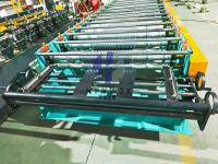 China Small Corrugated Roof Sheet Machine 13 Rows 70mm Shaft PLC Control for sale