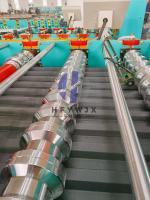China Trapezoidal Roof Sheet Roll Forming Machine 1250mm Feed Width 40M/min Speed 23 Row Molding PLC Control for sale