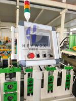 China PLC Controlled Profile Metal Wall Panel Roll Forming Machine With 22 Rows And Hydraulic Shears Cutting for sale