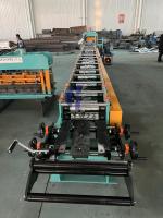 China Gutter Downspout Roll Forming Machine PLC for Rainwater Pipe Production for sale