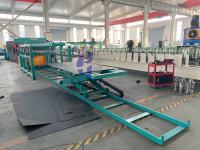 China High Precision Leveling Cutting Shearing Machine 15 Top 16 Bottom Rows PLC Control for sale