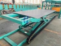 China Leveling Cutting Shearing Machine With 15 Rows Top 16 Rows Bottom Rolls 7.5kW Servo Motor And PLC Control System for sale