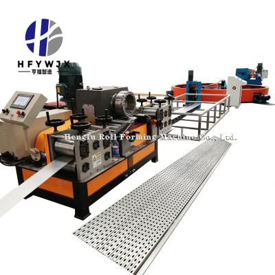 China Photovoltaic Seismic Bracket Roll Forming Machine 24 Roll Sets Gearbox Transmission Hydraulic Shearing for sale