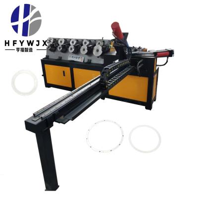 China Circular Round Flange Forming Machine 200-1600mm Diameter 1.5-3mm Carbon Steel Plate for sale