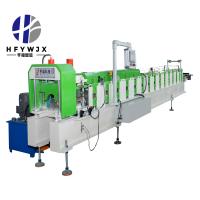 China 310mm Feeding Width Ridge Cap Roll Forming Machine High Precision 14 Stations 70mm Shaft for sale