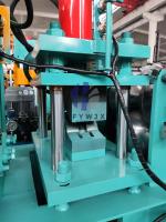 China 310mm Feeding Width 14 Row Molding PLC Control Metal Roof Ridge Cap Roll Forming Machine for Construction for sale