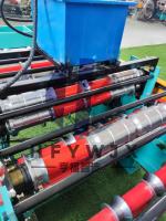 China Hydraulic Pressure Transmission Double Layer Roofing Sheet Machine 45# Steel Rollers for sale