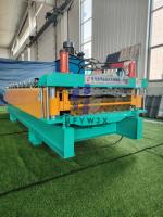 China High Precision Double Layer Roll Forming Machine 0-35M/min Speed 7.5KW for sale