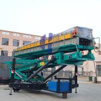 China High Altitude Roll Forming Machine Platform 18.5m Lifting Height 8t Capacity Hydraulic Driven for Steel Structure Construction for sale