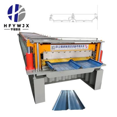 China Hydraulic Standing Seam Roll Forming Machine 20 Row Molding 1000mm for Roof and Wall Panels for sale