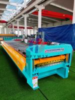 China High Precision Cold Hard Plate Forming Machine With PLC Electronic Control System For Corrugated Roofing Sheets for sale