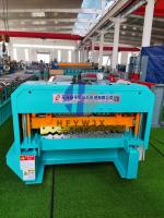 China High Precision Cold Hard Plate Forming Machine With PLC Electronic Control System For Corrugated Roofing Sheets for sale