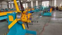 China PLC Automatic Servo Cutting Lifting Platform 0-60m/Min Adjustable Speed For Drywall Metal Stud Production for sale
