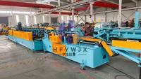 China PLC Automatic Servo Cutting Lifting Platform 0-60m/Min Adjustable Speed For Drywall Metal Stud Production for sale