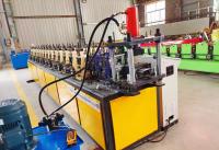 China High Speed Automatic Shutter Door Roll Forming Machine With PLC Control System And 16mm Wall Plate for sale