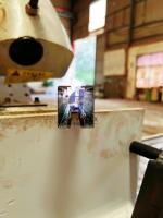 China High Speed 0.6 Mm Laser Welded Pipe Roll Forming Machine 55 Stations for sale