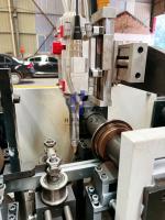 China 3KW Laser Welded Tube Forming Machine 55 Stations PLC Touch Screen Control 1-15m/min for sale