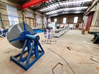 China Automatic Fiber Laser Square Tube Forming Machine 3KW Welder 55 Stations 1-15m/min for sale