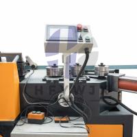 China Circular Round Flange Forming Machine 200-1600mm Diameter 1.5-3mm Carbon Steel Plate for sale