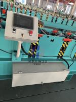 China High Output Industrial Gutter Downspout Pipe Roll Forming Machine 16 Stations Hydraulic Pressure for sale