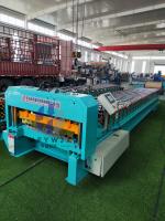 China Industrial Intelligent Corrugated Sheet Roll Forming Machine 350H Steel Frame for sale