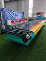 China Industrial Intelligent Corrugated Sheet Roll Forming Machine 350H Steel Frame for sale