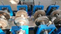 China Full Automatic CZ Purlin Roll Forming Machine With Hydraulic Cutting And PLC Control System for sale