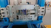 China Full Automatic CZ Purlin Roll Forming Machine With Hydraulic Cutting And PLC Control System for sale