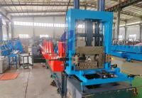 China Full Automatic CZ Purlin Roll Forming Machine With Hydraulic Cutting And PLC Control System for sale
