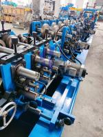 China PLC Control C Z Purlin Forming Machine Hydraulic Cutting For Cold Roll Forming for sale