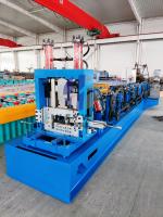 China PLC Control C Z Purlin Forming Machine Hydraulic Cutting For Cold Roll Forming for sale