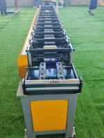 China Customized Metal Fence Plate Forming Machine 12 Row Molding 4kw Servo Gear Transmission for sale