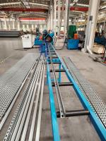 China Photovoltaic Seismic Bracket Roll Forming Machine 24 Roll Sets Gearbox Transmission Hydraulic Shearing for sale