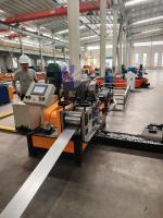 China Photovoltaic Seismic Bracket Roll Forming Machine 24 Roll Sets Gearbox Transmission Hydraulic Shearing for sale