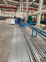 China Photovoltaic Seismic Bracket Roll Forming Machine 24 Roll Sets Gearbox Transmission Hydraulic Shearing for sale